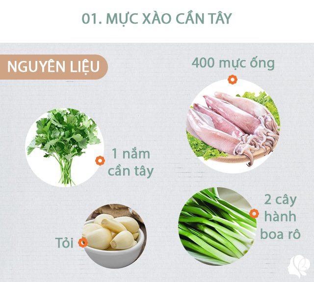Hôm nay nấu gì Bữa chiều toàn món dễ nấu lại thêm đĩa rau xào là báu ...