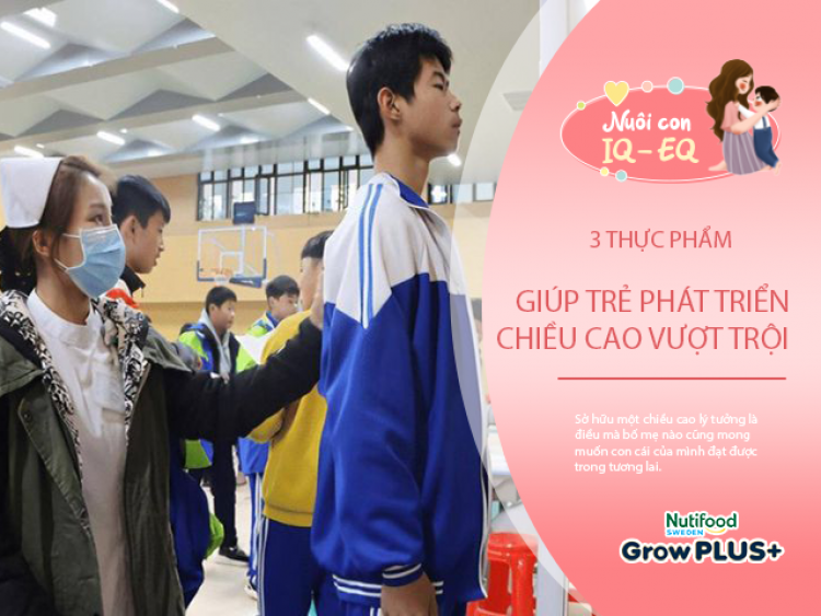 Cậu bé 15 tuổi cao 1m79 nhờ 3 loại thực phẩm thường ăn