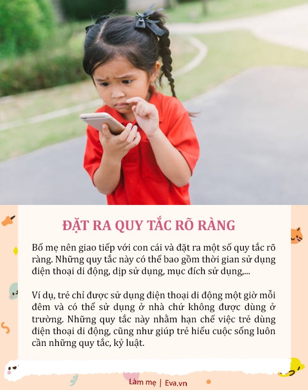 Không thể cấm trẻ dùng điện thoại, nhưng bố mẹ có 6 cách dạy con dùng đúng