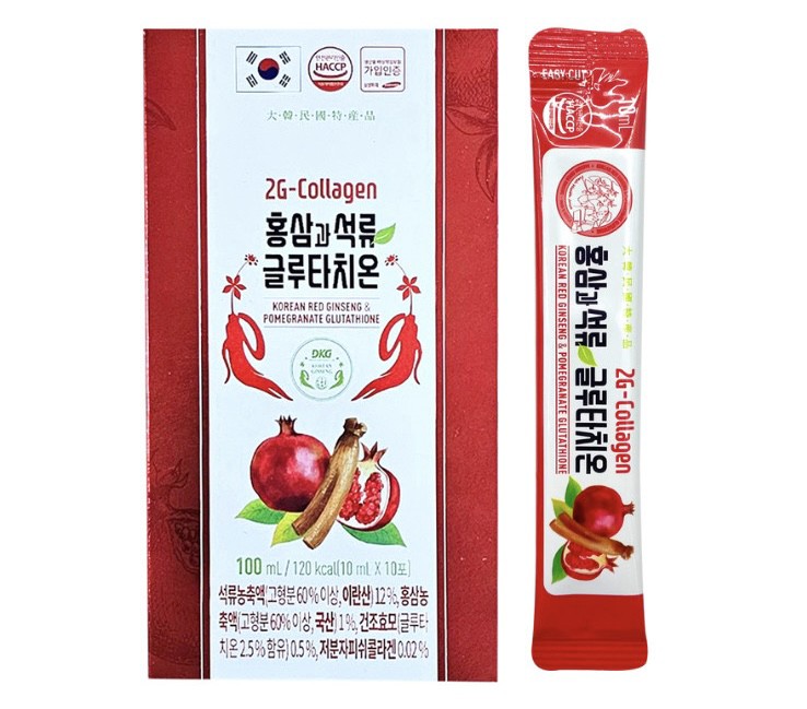Daedong ra mắt dòng sản phẩm nâng cấp 2G-Collagen Hồng sâm lựu Glutathione