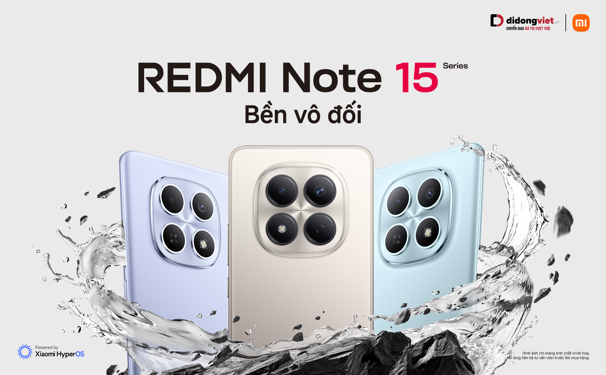 Sở hữu Redmi Note 15 series tại Di Động Việt với nhiều ưu đãi hấp dẫn