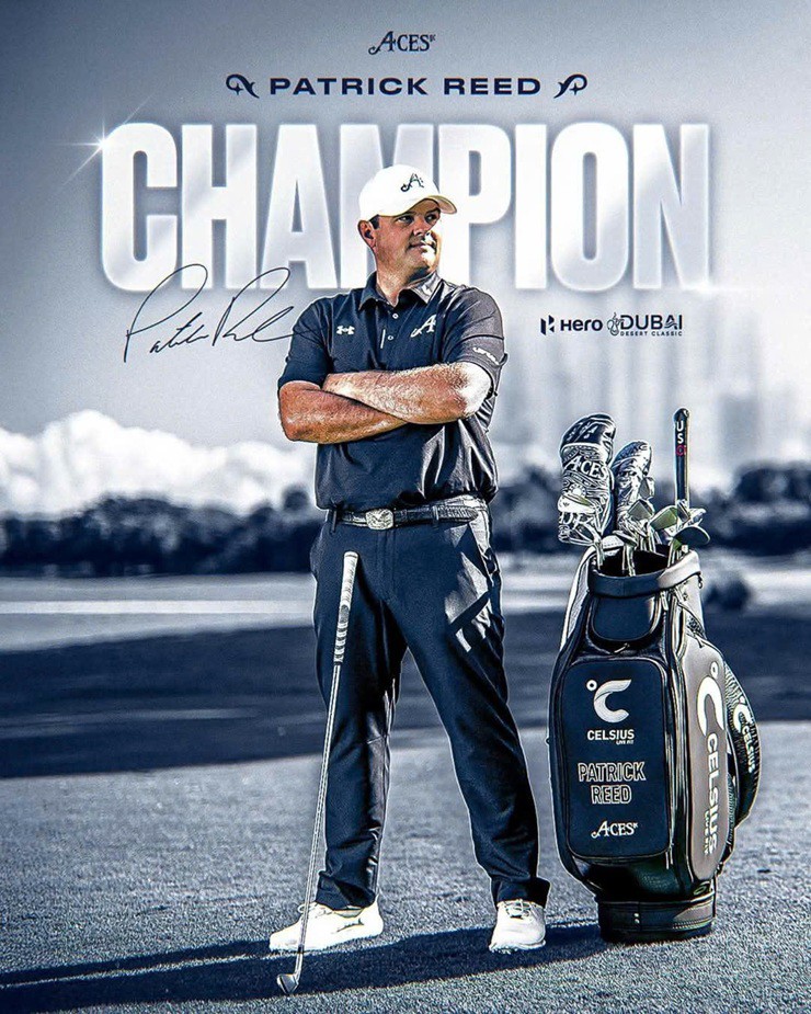 Patrick Reed từ kẻ bị dè bỉu “chạy theo đồng tiền” đến ngôi vô địch ở Dubai