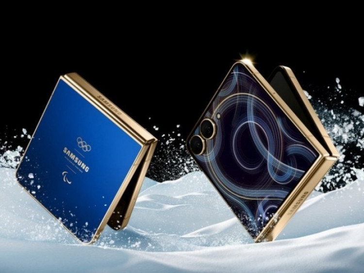 Trình làng Galaxy Z Flip 7 phiên bản Olympic đẹp lạ lùng
