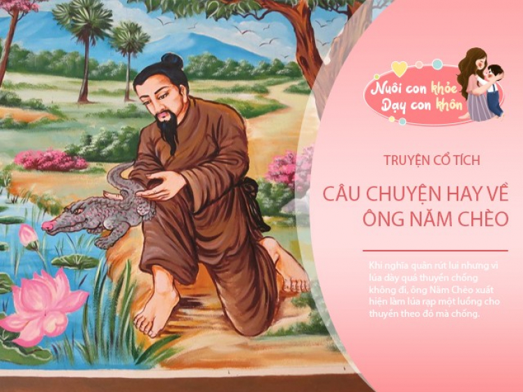 Truyện cổ tích Sự tích Ông Năm Chèo