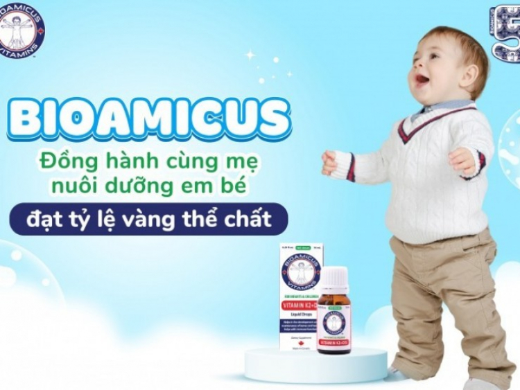 BioAmicus – Đồng hành cùng mẹ nuôi dưỡng em bé đạt tỷ lệ vàng thể chất ...