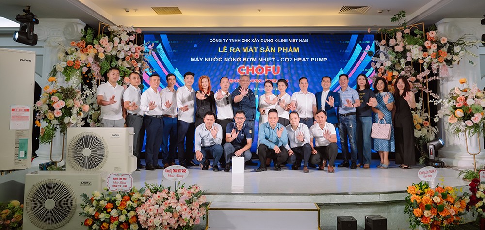 CHOFU chính thức ra mắt sản phẩm thông qua X-LINE Việt Nam