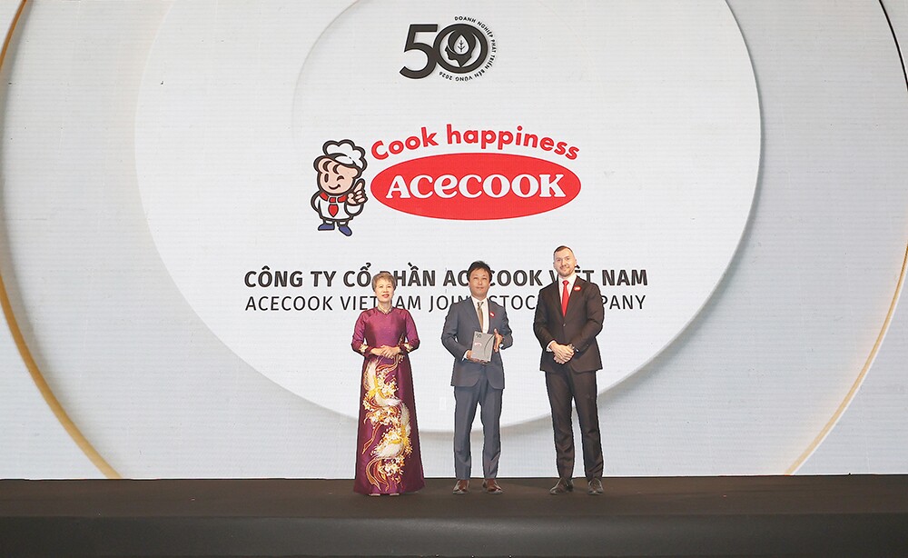 Acecook Việt Nam tiếp tục được vinh danh vào Top 50 Doanh nghiệp Phát ...