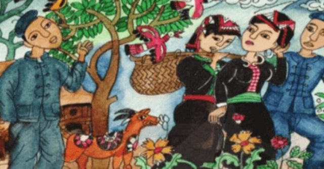 Chất dân gian trong “Xống chụ xon xao” Tiễn dặn người yêu