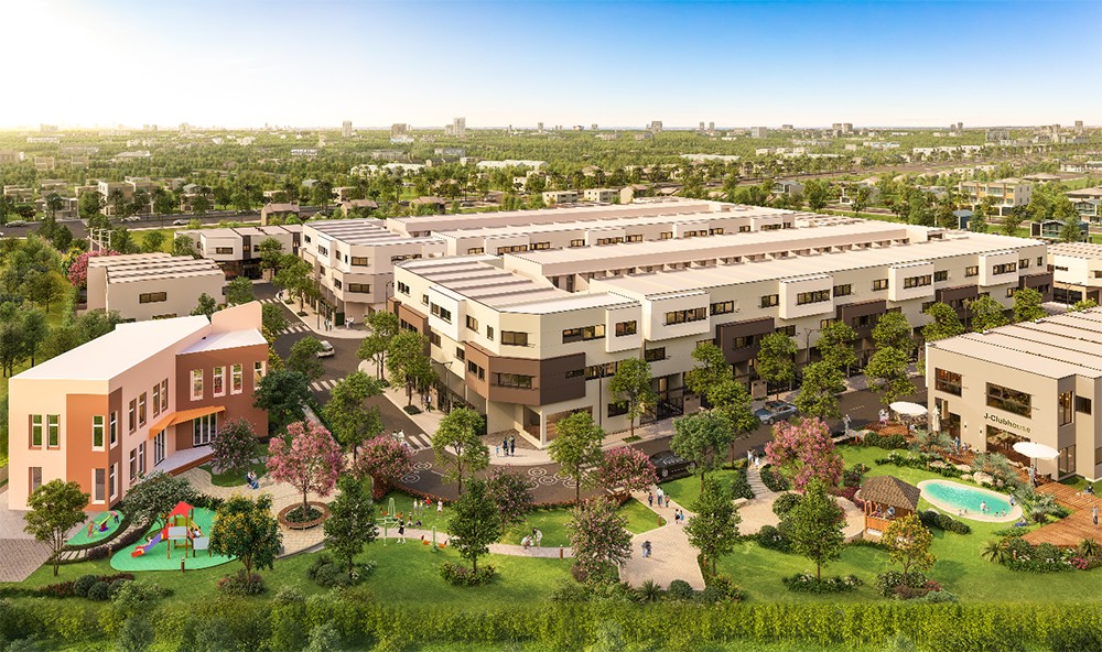 Sở hữu nhà phố compound trung tâm đô thị công nghiệp chỉ từ 12 triệu ...
