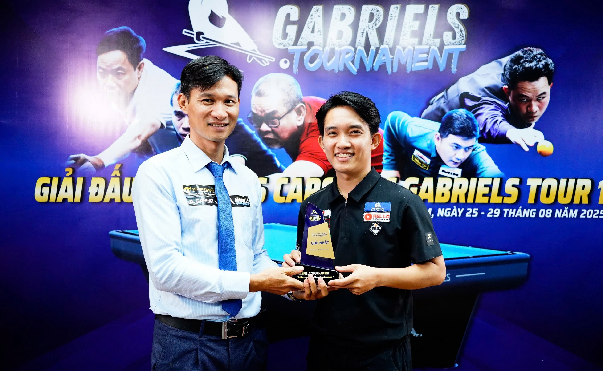 Tường Thành Billiards Đơn vị phân phối bàn Gabriels và đồng hành cùng ...