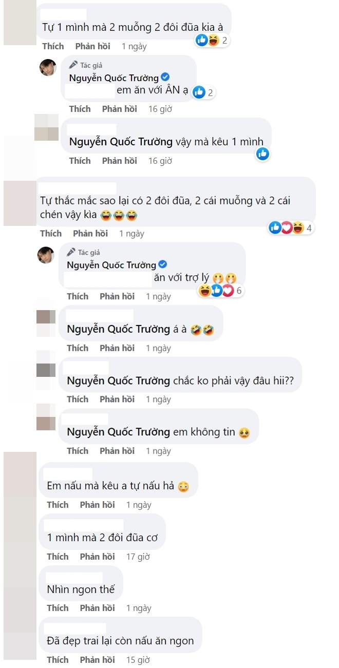 Trai đẹp tài sản khủng chia sẻ lủi thủi nấu cơm ăn một mình, dân mạng ...