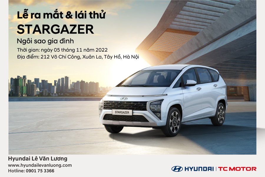 Hyundai ra mắt lái thử xe Stagazer