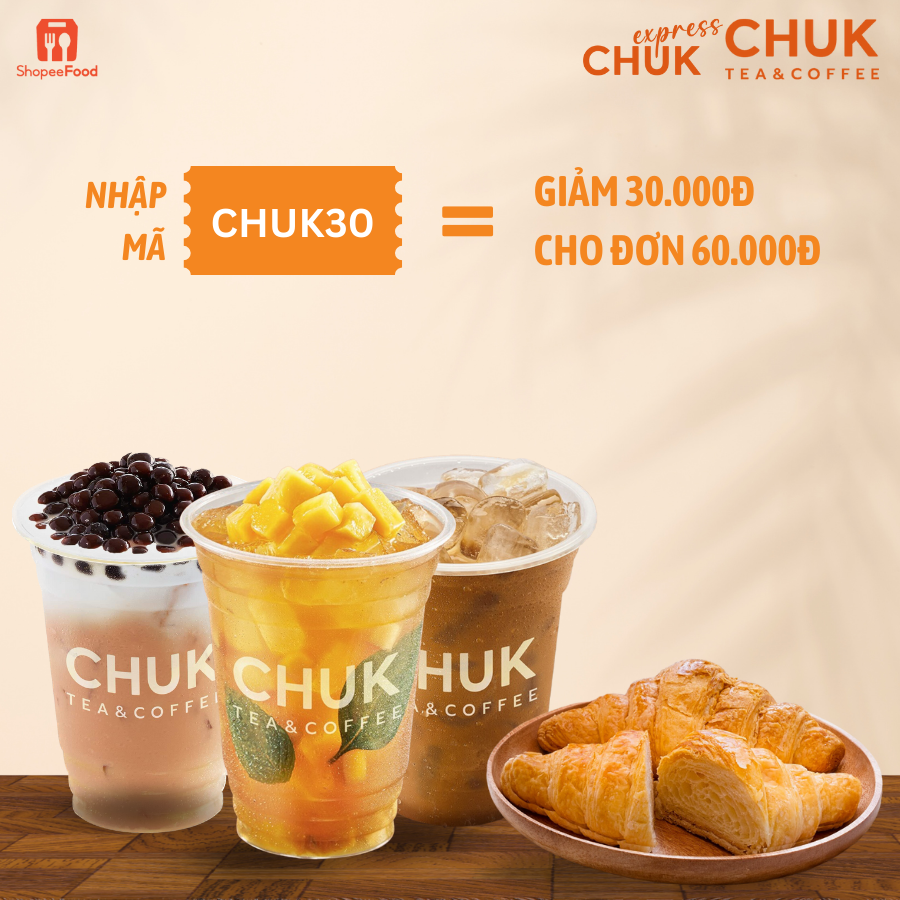 Chuk mời deal 0 đồng “sốt xình xịch”, nhanh tay lên ShopeeFood kẻo lỡ