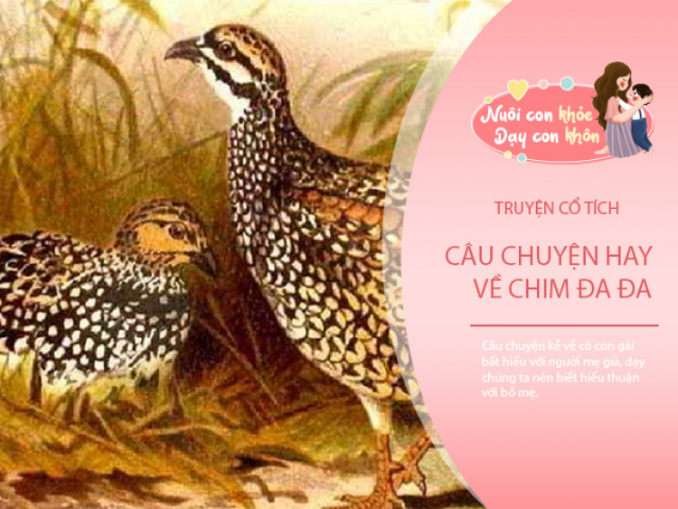 Truyện cổ tích Sự tích chim đa đa