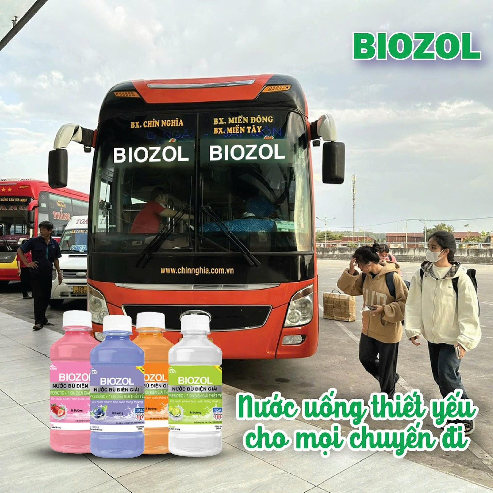 Nước bù điện giải BIOZOL Xu hướng nước uống vừa giải khát vừa giúp tăng ...