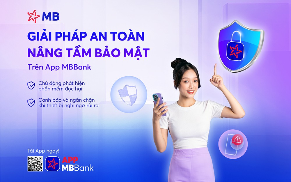 MB ra mắt bộ giải pháp App Protection bảo mật toàn diện trên App MBBank