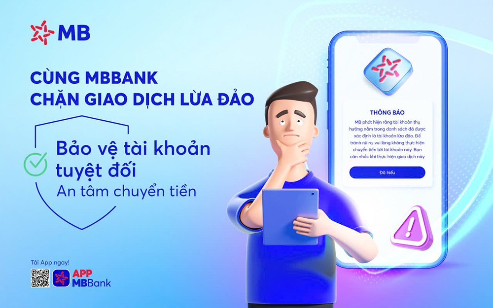 MB ra mắt bộ giải pháp App Protection bảo mật toàn diện trên App MBBank