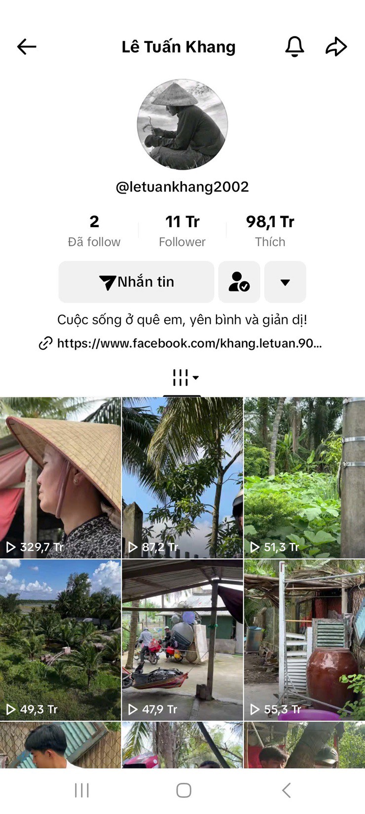 Vượt 11 triệu lượt theo dõi, TikToker Lê Tuấn Khang kiếm tiền ra sao