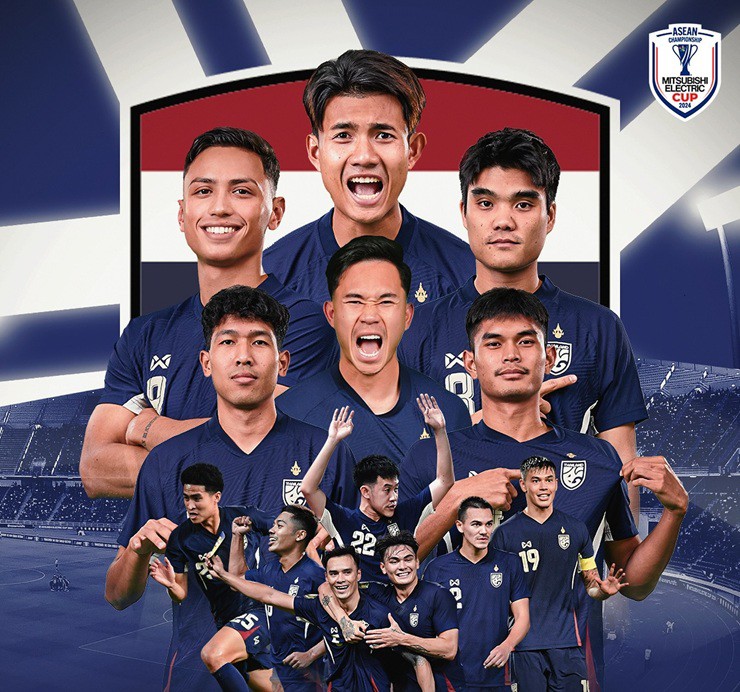 Giá trị đội hình Thái Lan trước chung kết AFF Cup 2024 là bao nhiêu
